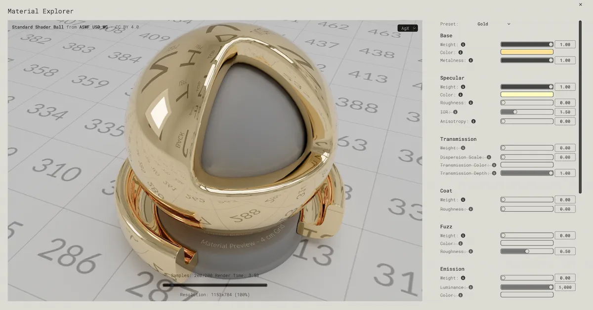 Explorer | Physically Based